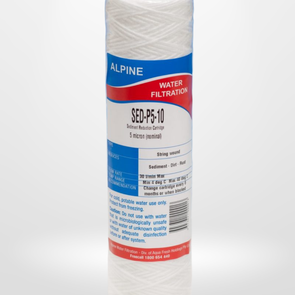 Water Filter Cartridges: Alpine SED-P5-10 String Wound | Aqua Fresh ...