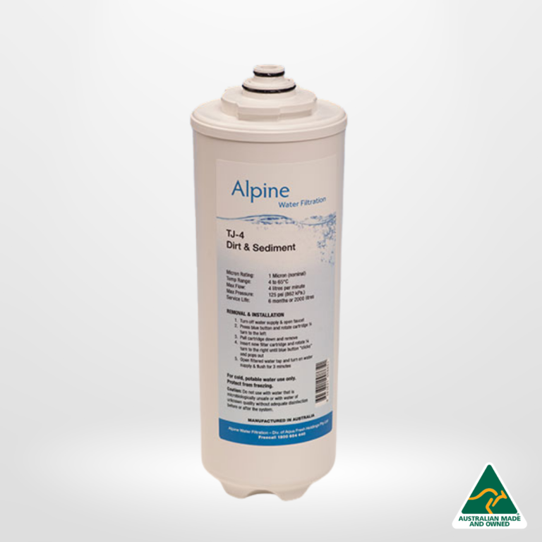 Water Filter Cartridges: Alpine TJ-4 Dirt & Sediment Filter | Aqua ...